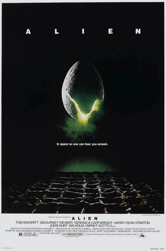 Alien One Sheet Poster - NerdKungFu