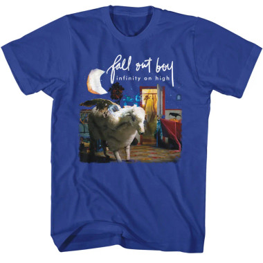 Fall Out Boy T-Shirt - Infinity on High - NerdKungFu