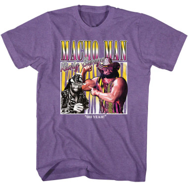 Macho Man T-Shirt - Box - NerdKungFu