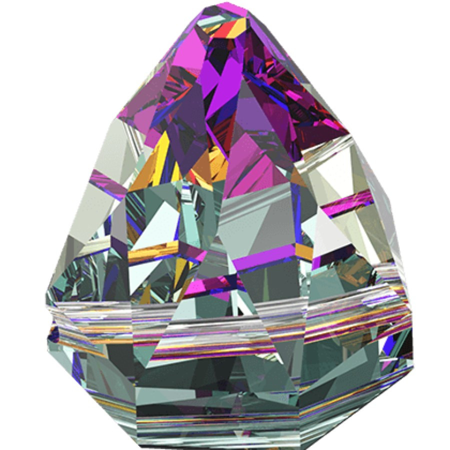 Swarovski Volcano Swarovski 2019 5mm Round Spike Flatbacks Crystal