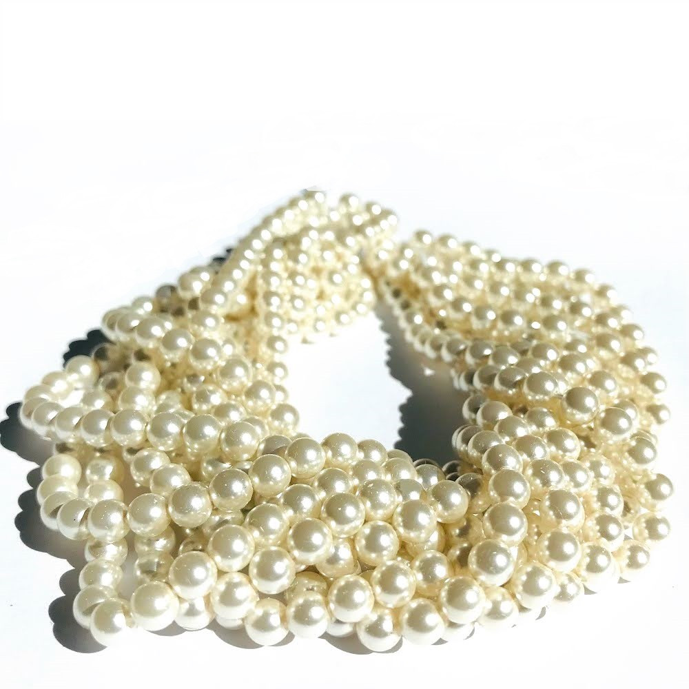 Preciosa White Pearls Wholesale | Rainbows of Light
