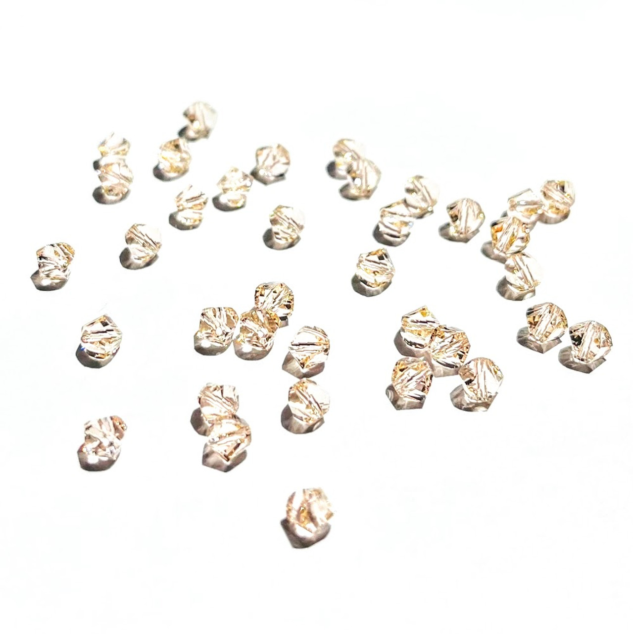 Exclusive Swarovski 5020 4mm Helix Beads Silk (36 pieces) - Rainbows of Light.com, Inc.
