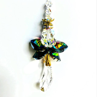 Crystal Angel Ornaments Handmade with Swarovski Crystals | Rainbows Of ...
