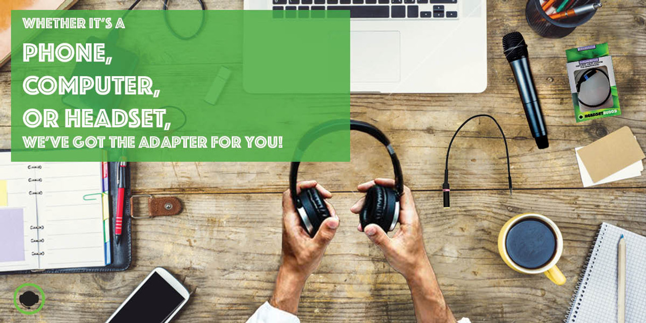 Headset Adapters For Office Phones Smartphones And Headphones Headset Buddy