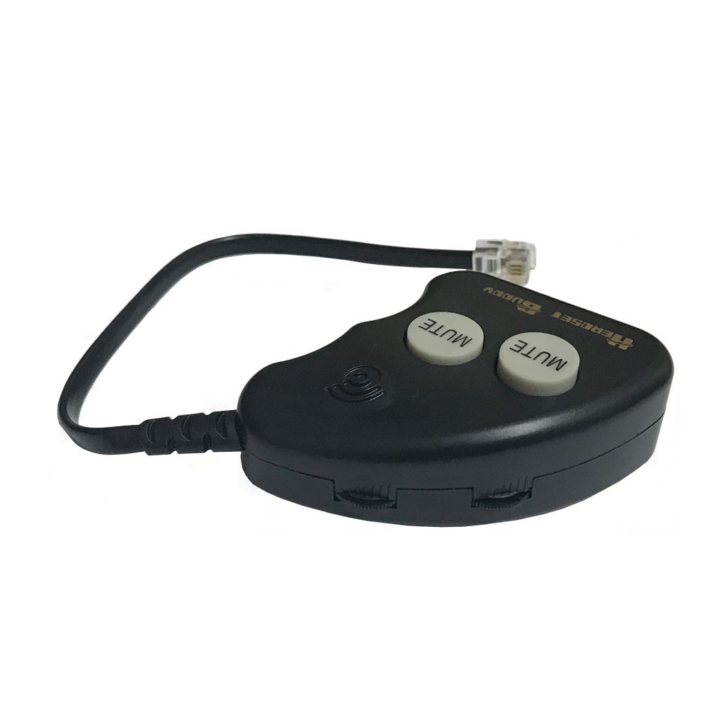 Agent Buddy Training Switch Adapter | Side by Side Dual RJ9 Headset ...