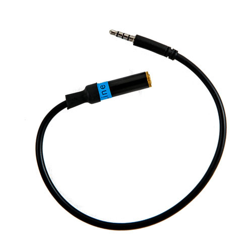 Line Level Audio Cable | iPhone Attenuator Adapter for Line in Recording