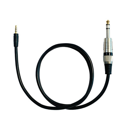 1/4in Line-Level Pro Audio Adapter | iPhone 3.5mm - 6.35mm Attenuator Cable