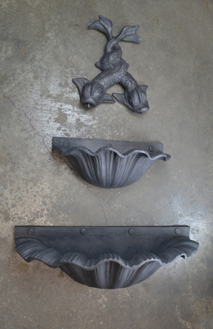 Tiered Lead Wall Shells - Kenneth Lynch and Sons