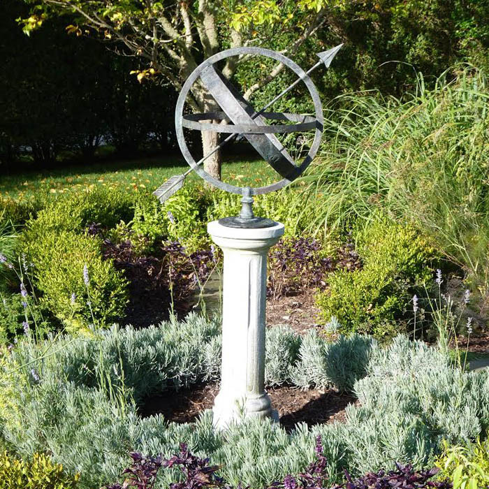 Classic Armillary Sundial in 3 Sizes - Kenneth Lynch and Sons