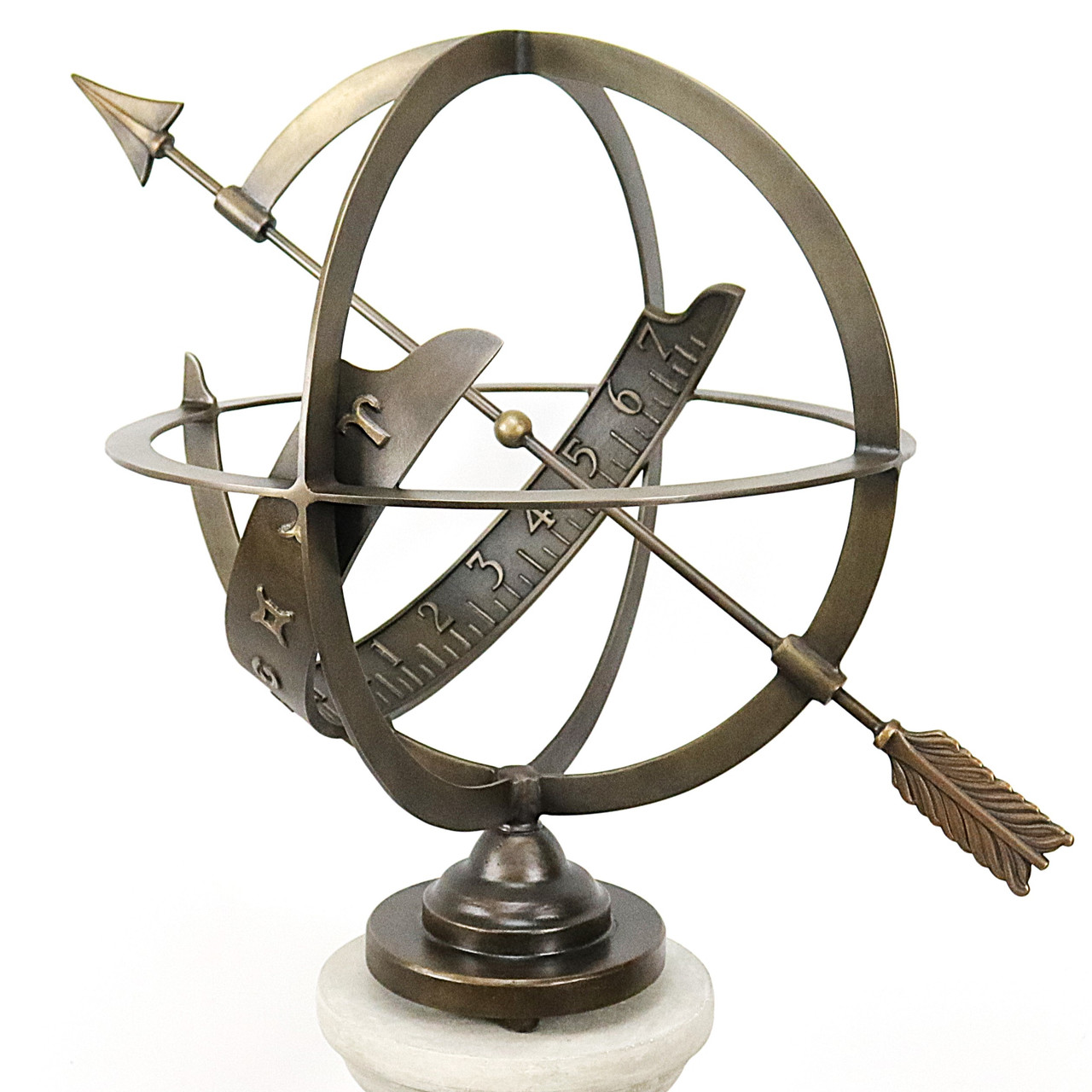 Zodiac Armillary Sundial - Kenneth Lynch and Sons