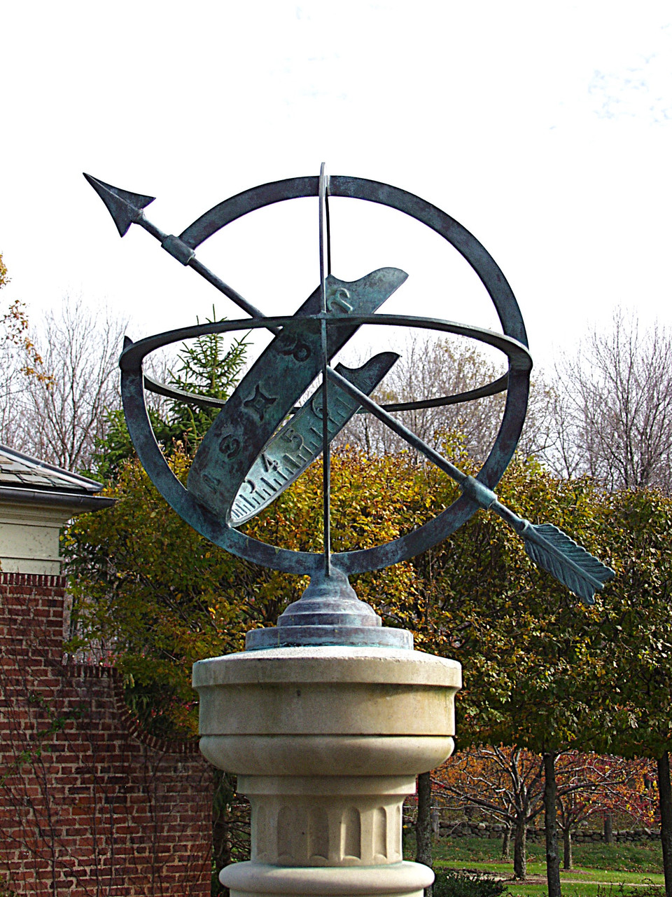 Zodiac Armillary Sundial - Kenneth Lynch and Sons