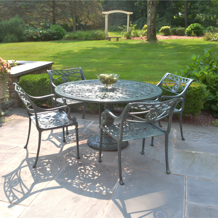 Star and Dolphin Arm Chair with Filigree Seat - Kenneth Lynch and Sons