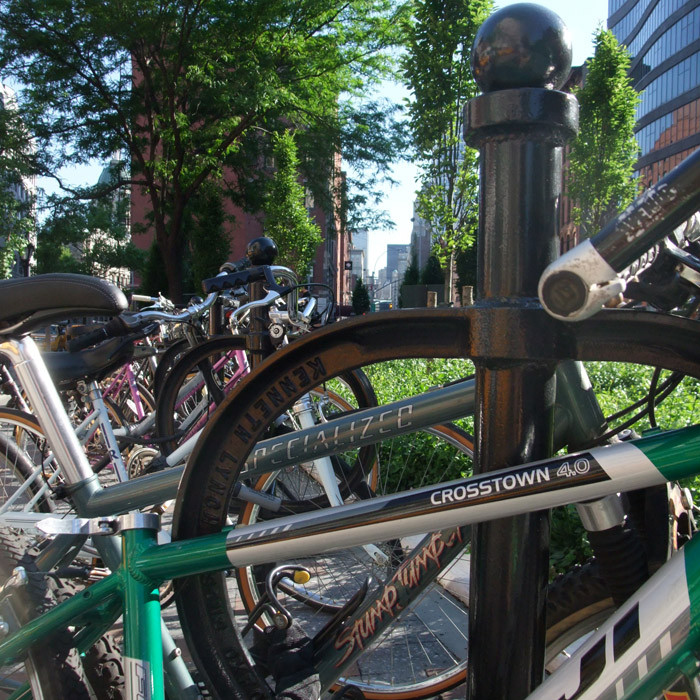 Post and Loop Bike Rack - Kenneth Lynch and Sons