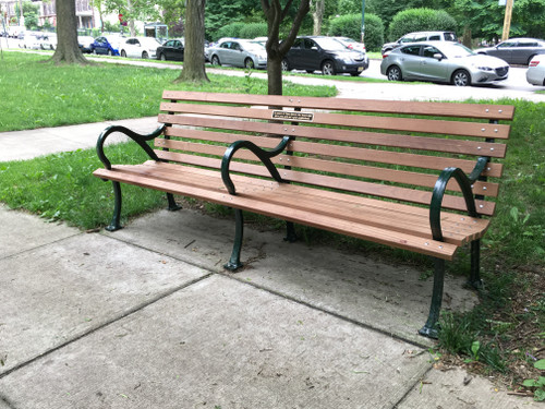 Hermann Park Bench - Kenneth Lynch and Sons