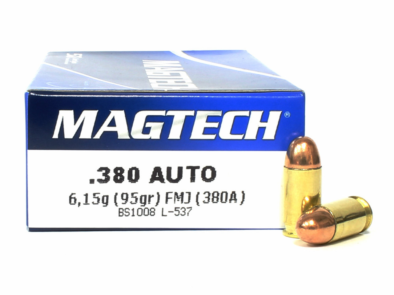 Magtech 380 Auto 95 Grain Full Metal Jacket 380A - 500 Rounds
