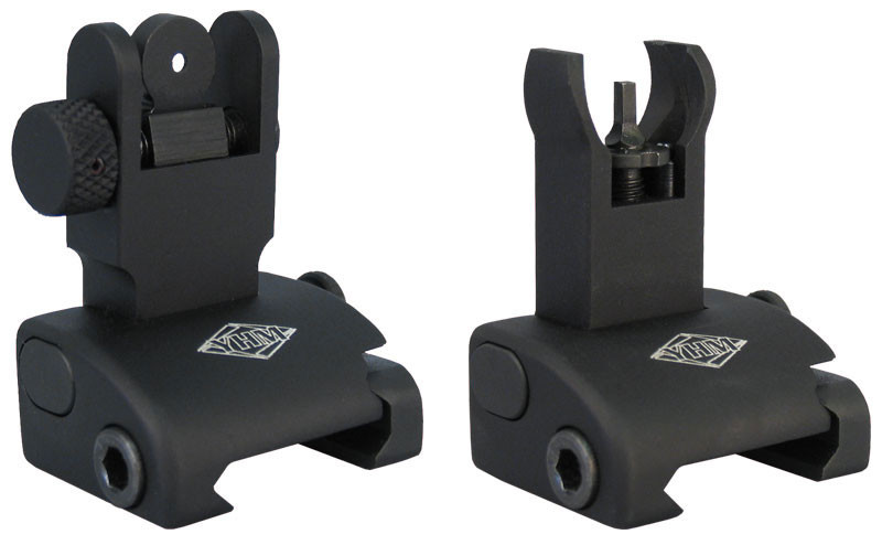 Yankee Hill Q.D.S. Same Plane Flip Up Sight System Front & Rear YHM ...