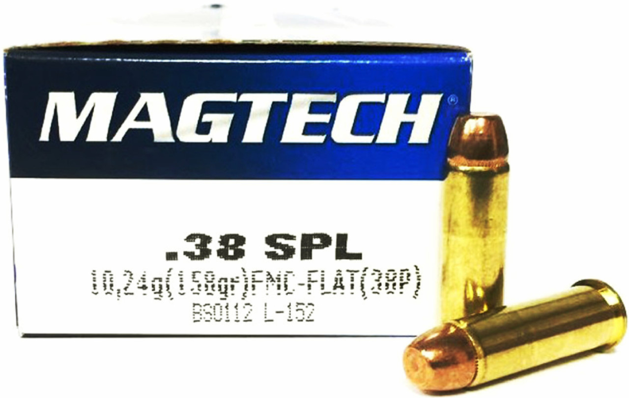 38 Special 158 Grain FMC Magtech Ammunition