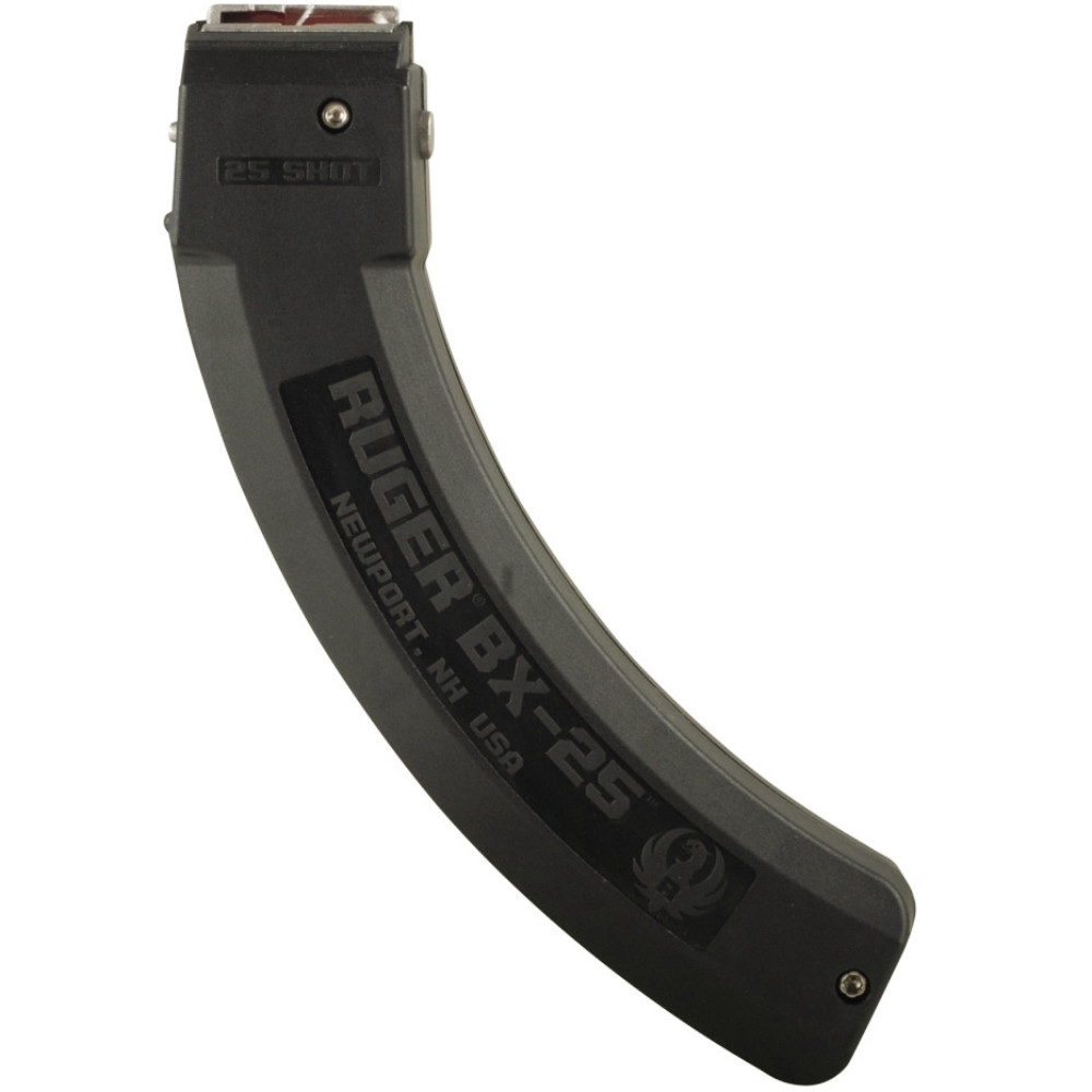Ruger BX-25 Magazine Ruger 10/22 .22LR 25-Round Polymer Black