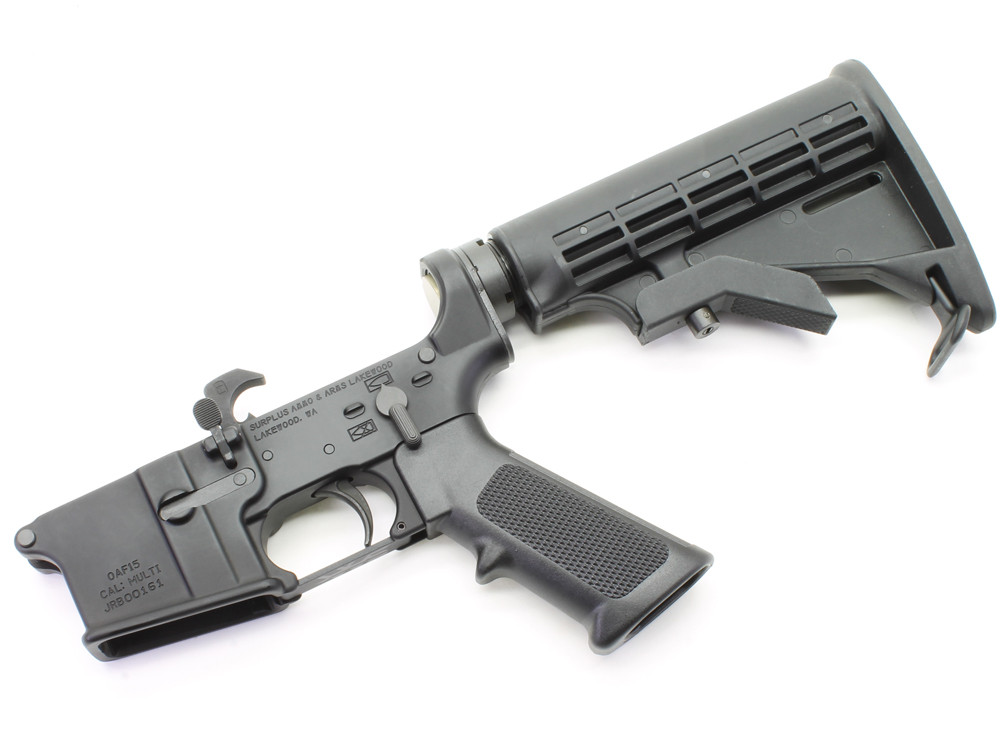 SAA SA-15 "O.A.F." AR15 Complete Lower with Collapsing Stock