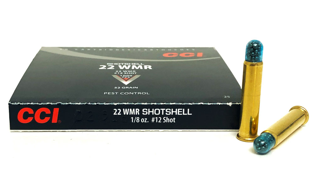 22 Magnum CCI Maxi-Mag 52 Grain #12 Shot - 20 Rounds