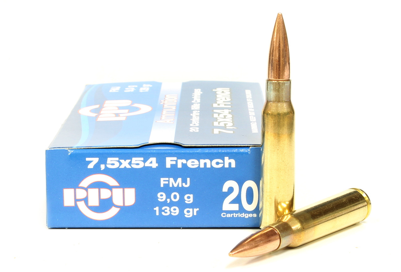 7.5x54mm French MAS 139 Grain FMJ Prvi Partizan Ammunition For Sale In ...