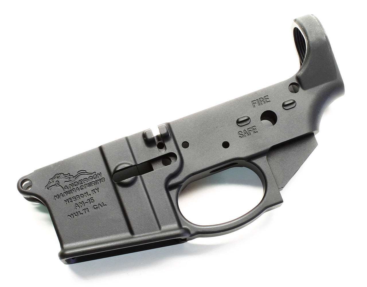 Anderson AR-15 Stripped Lower Receiver with Integral Trigger Guard - 3 ...