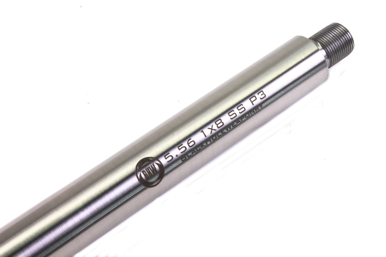 Black Hole Weaponry AR-15 16" Mid Length HBAR Stainless Steel 5.56 1:8 ...