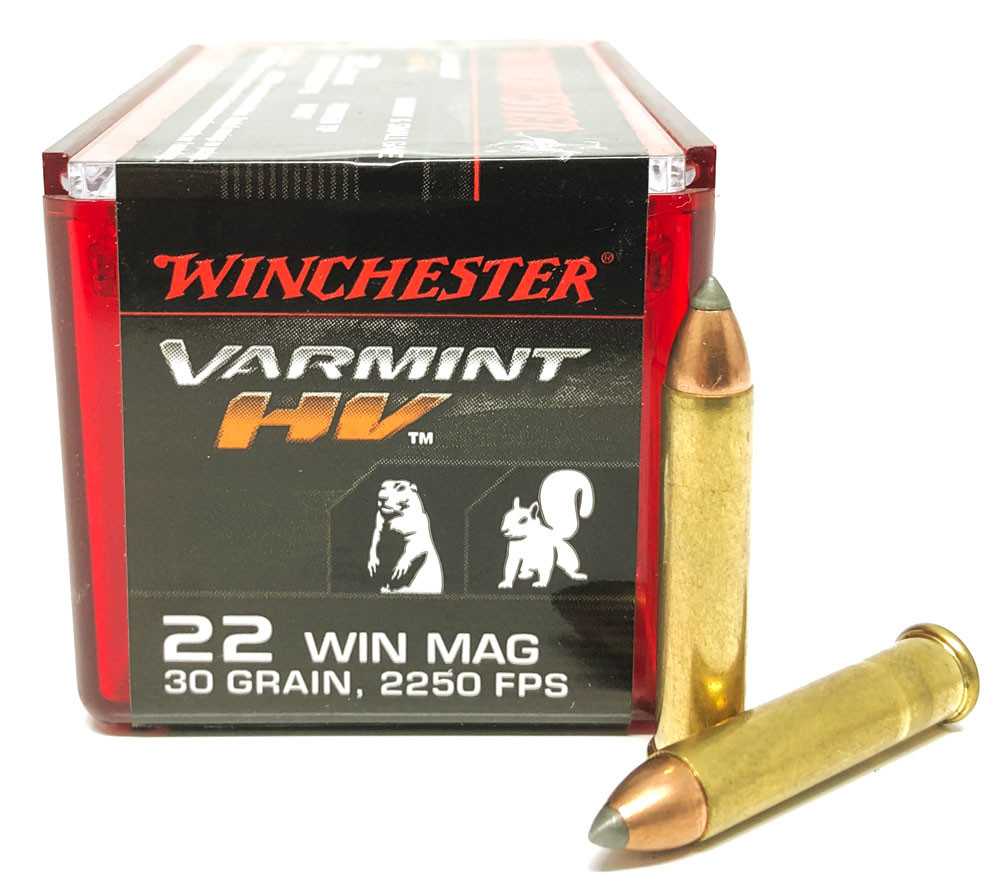 22 Magnum Winchester Varmint HV 30 Grain V-MAX S22M2PT For Sale In ...
