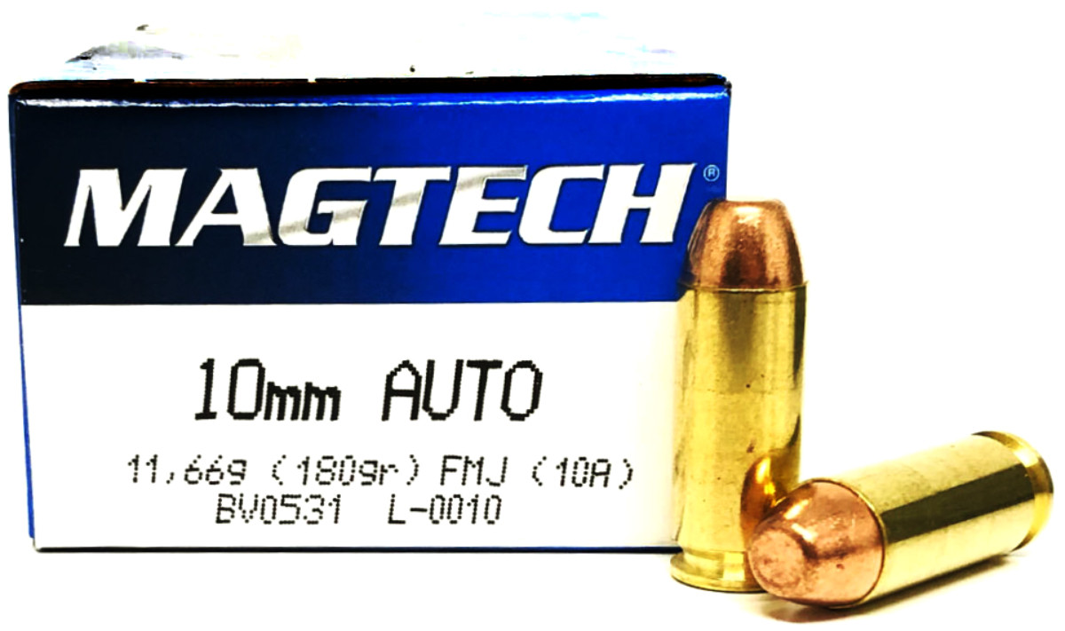 Magtech 10mm 180 Grain Full Metal Jacket - 50 Rounds 754908210916