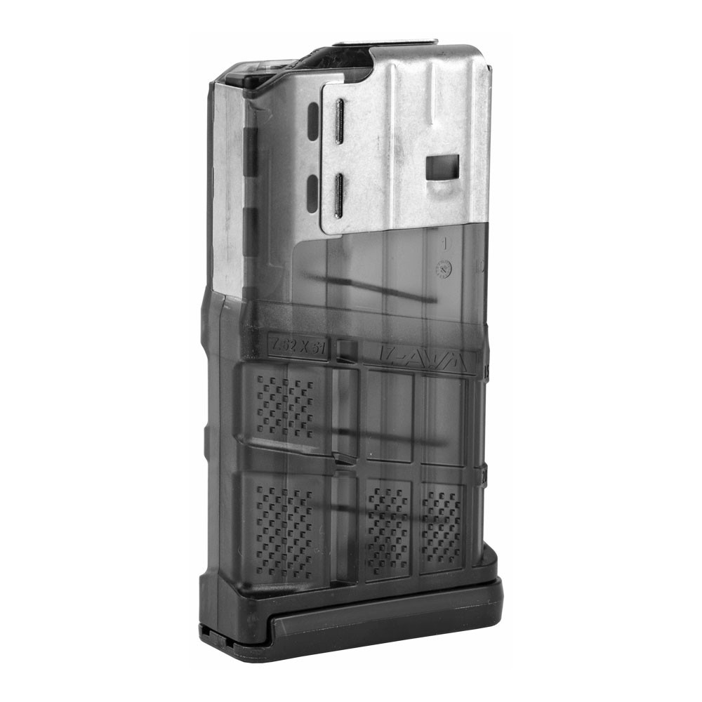 Lancer Systems L7AWM AR-308 Magazine, Translucent Smoke .308Win/7.62x51 ...