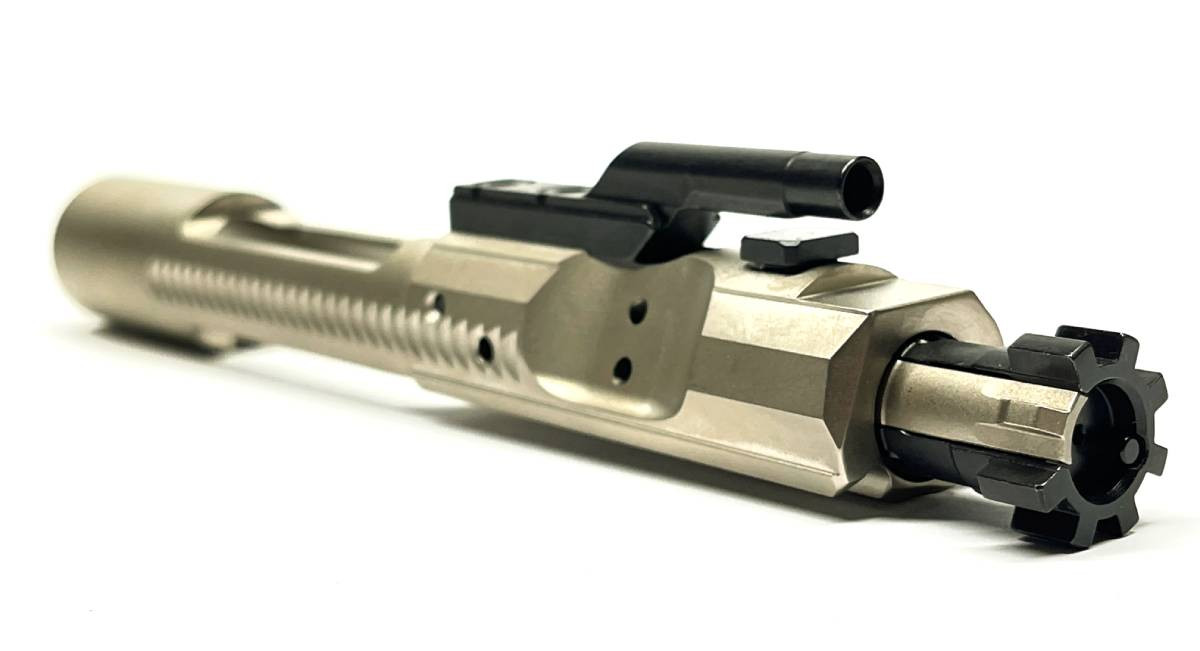 SAA AR-15 NICKEL-BORON+Nit -3-Flat FrankenBolt-V6 Bolt Carrier Group ...