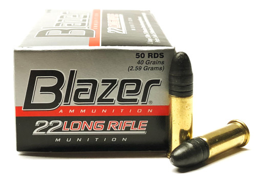 CCI Blazer 22 Long Rifle 40 Grain High Velocity Solid Point - 500 Round ...