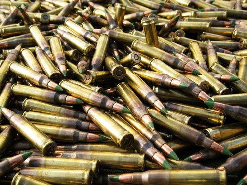 Federal Lake City XM855 5.56 62 Grain Ball (FMJ) "Green Tip" XM855 - 50 ...