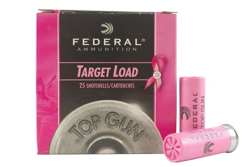 12 Gauge Federal Pink Top Gun Target 2 3/4" 1 1/8oz. #8 Shot For Sale ...