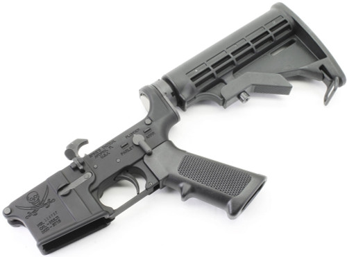 Spike's Tactical CALICO JACK Logo AR15 Complete Lower with DPMS LPK ...
