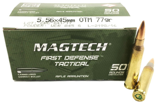 5.56 NATO 77 Grain Sierra MatchKing OTM CBC Magtech For Sale In Stock ...