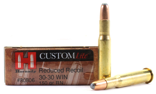 .30-30 Win 150 Grain RN Hornady CustomLite - 20 Rounds