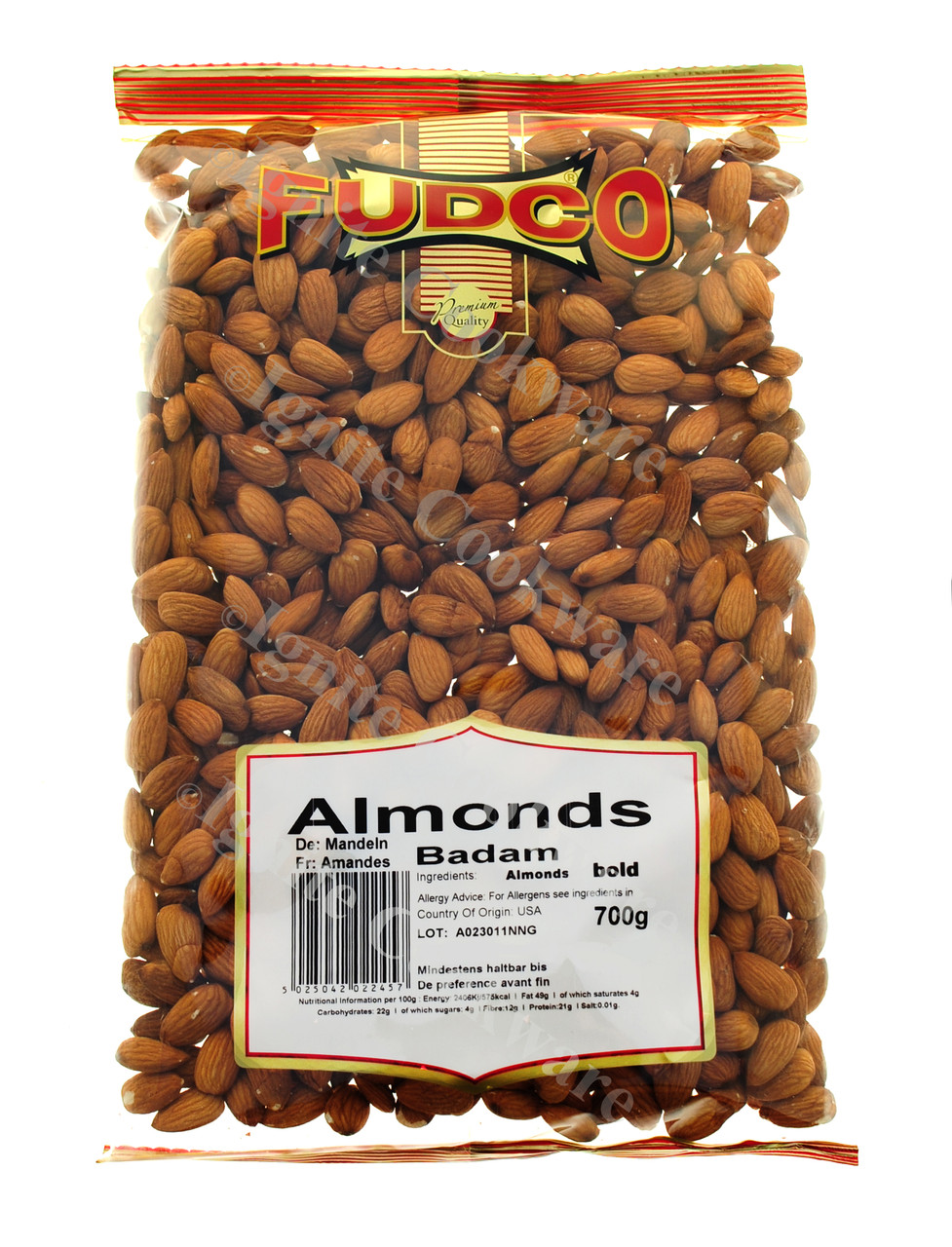 Almonds ( Badam ) - Fudco