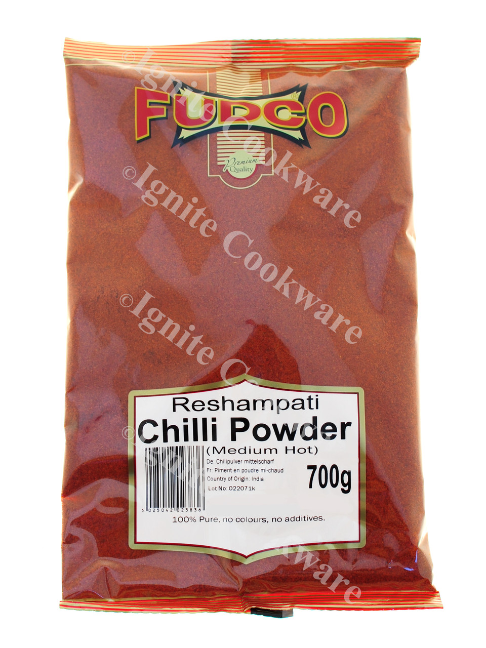 Reshampati Medium Hot Chilli Powder - Fudco