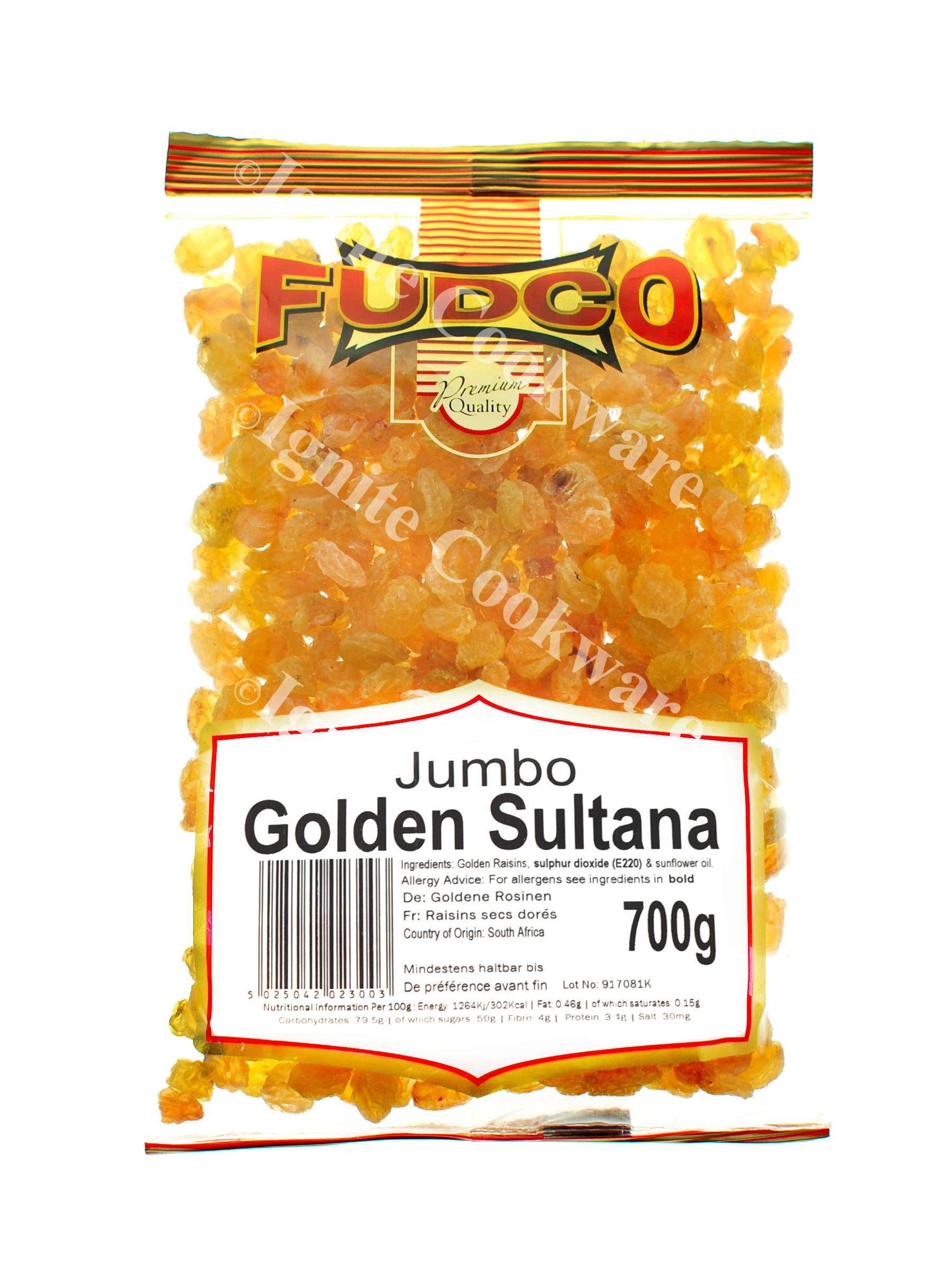 Golden Sultana - Fudco