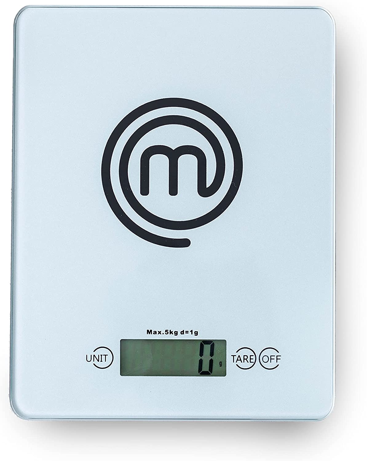 MasterChef Digital Kitchen Scales, Small Electronic Scale for Weighing ...