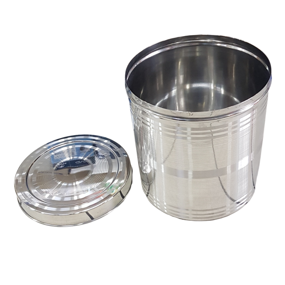 Stainless Steel Storage Drums | Great for storing dry foods like rice ...