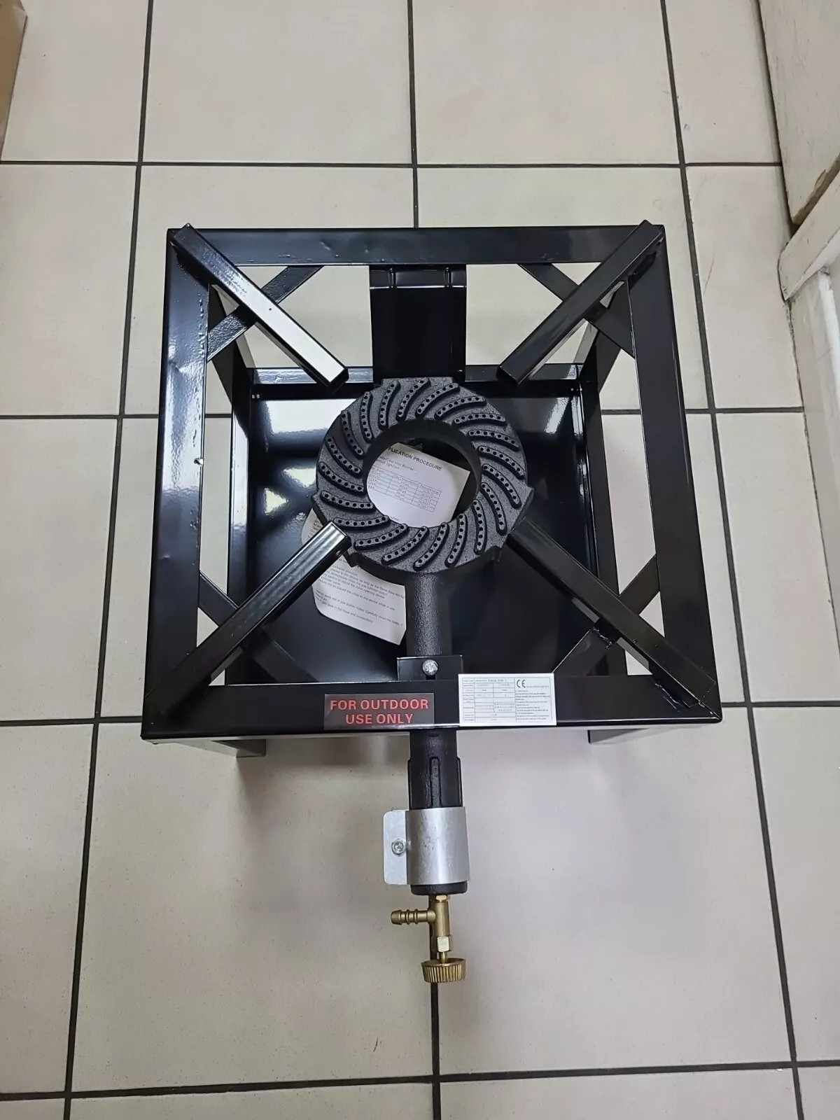 Large Outdoor Gas Boiling Ring - High