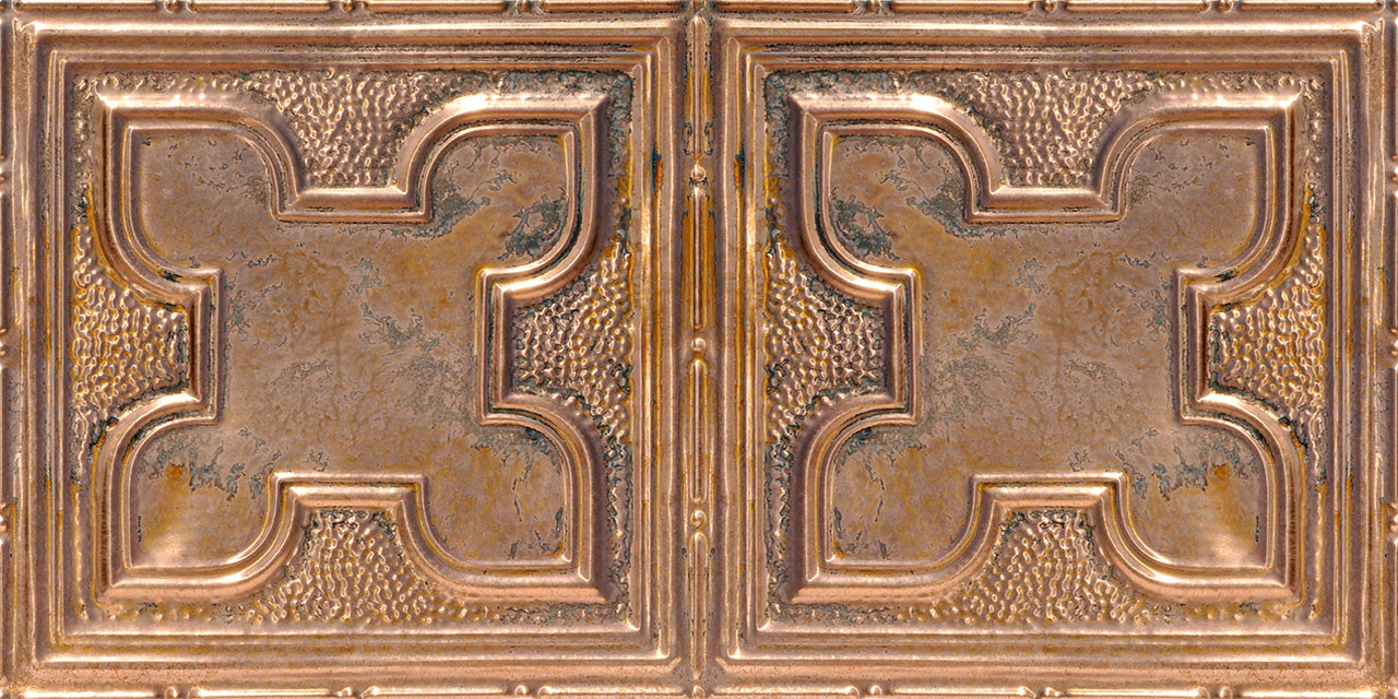 Moroccan Magic - Shanko Copper Ceiling Tile - #425
