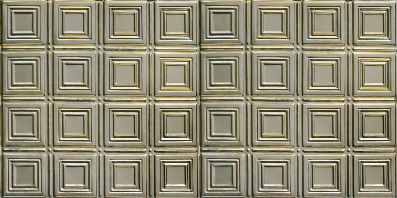 5th Avenue - Shanko -Tin Plated Steel - Wall and Ceiling Patterns - #204