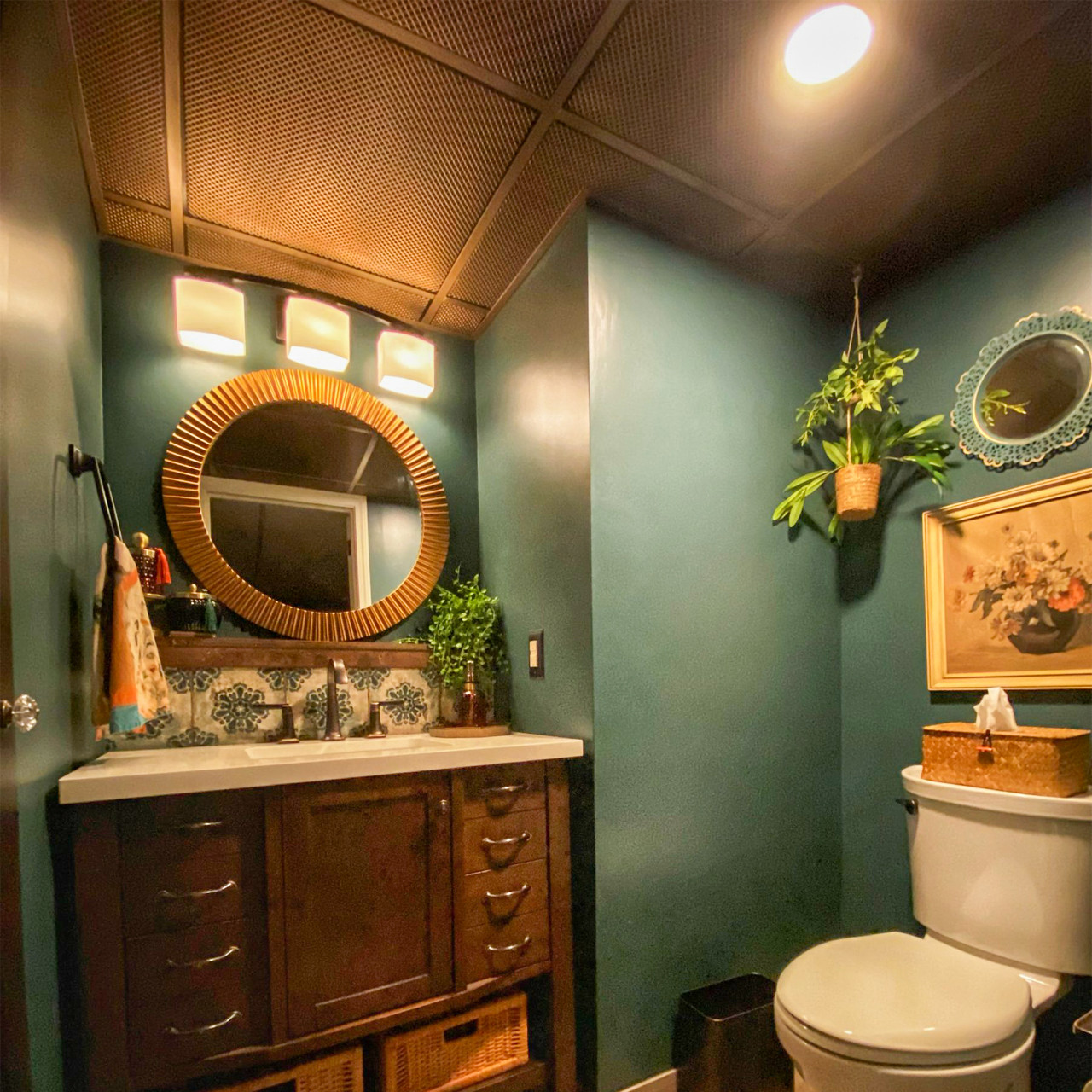 Faux Tin Ceiling Tile / Filler - #F2