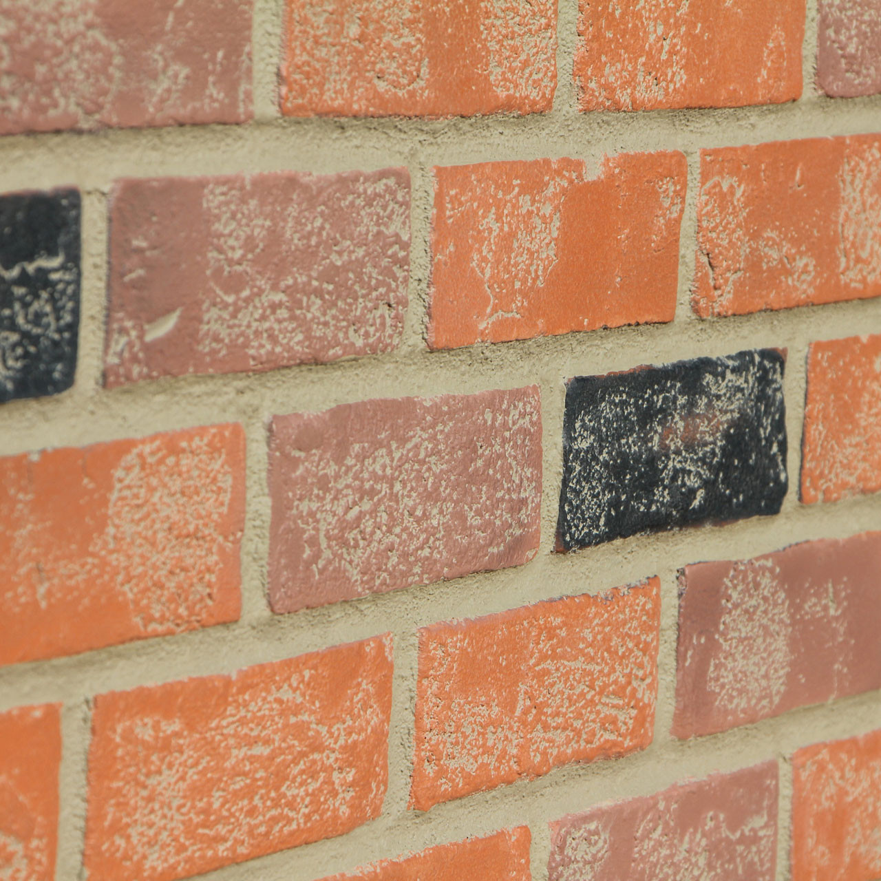 Tritan BP - 23 in x 43 in x 1 in Aged Brick Finished Faux Stone Panel ...