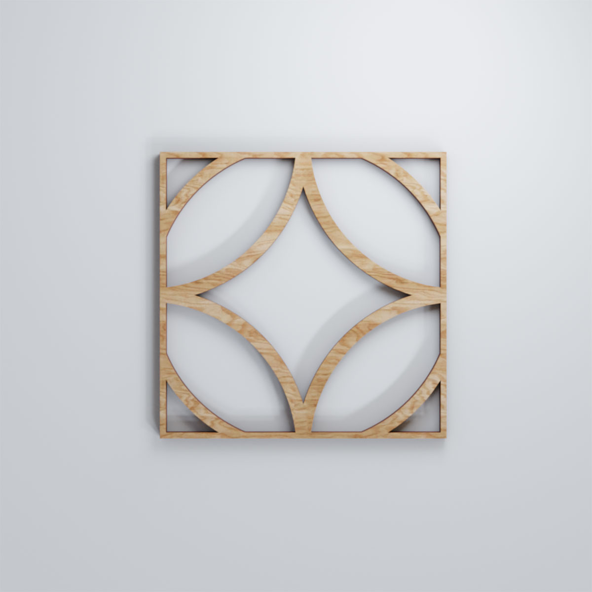 Crosby Decorative Fretwork Wood / PVC Wall Panels