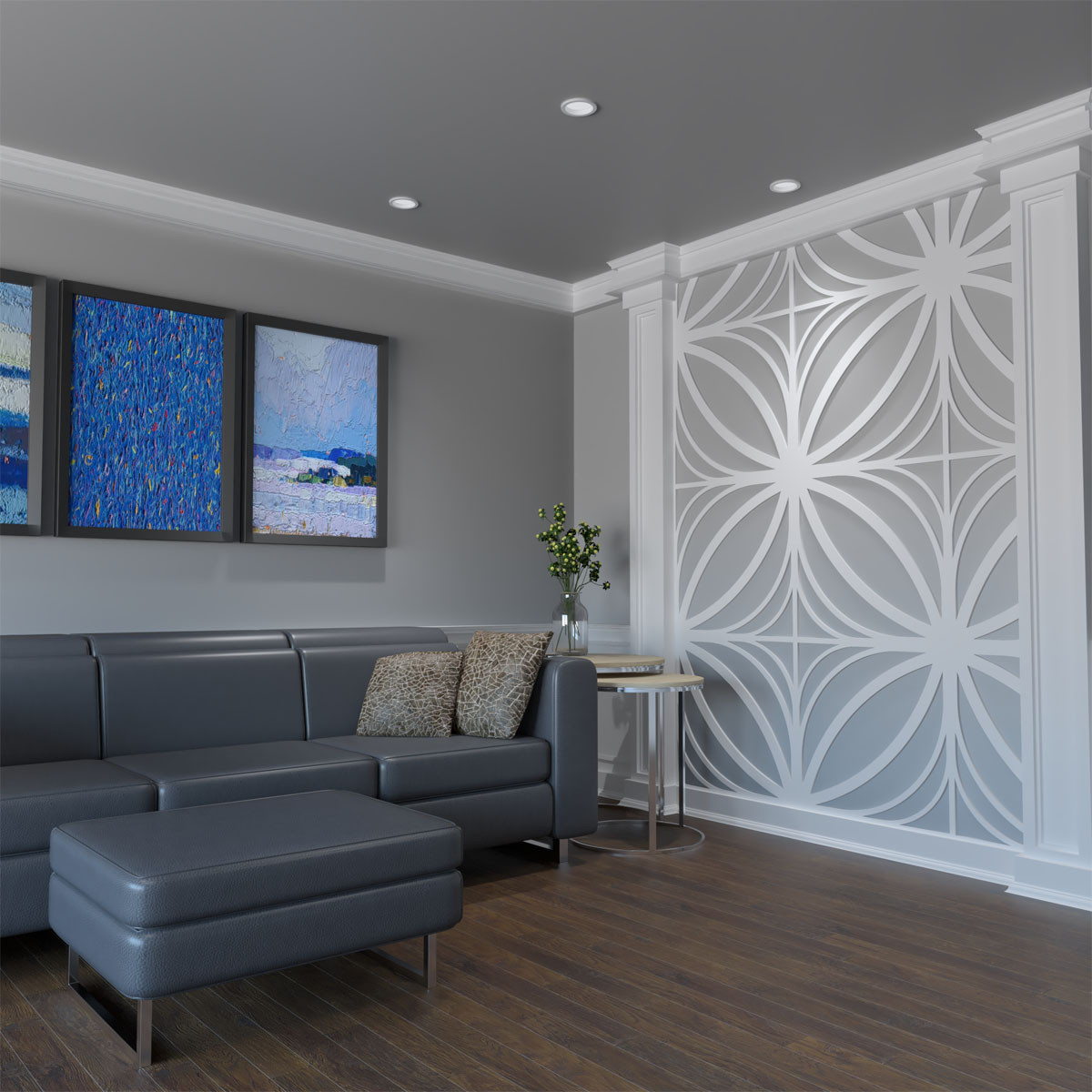 Otis Decorative Fretwork Wood / PVC Wall Panels