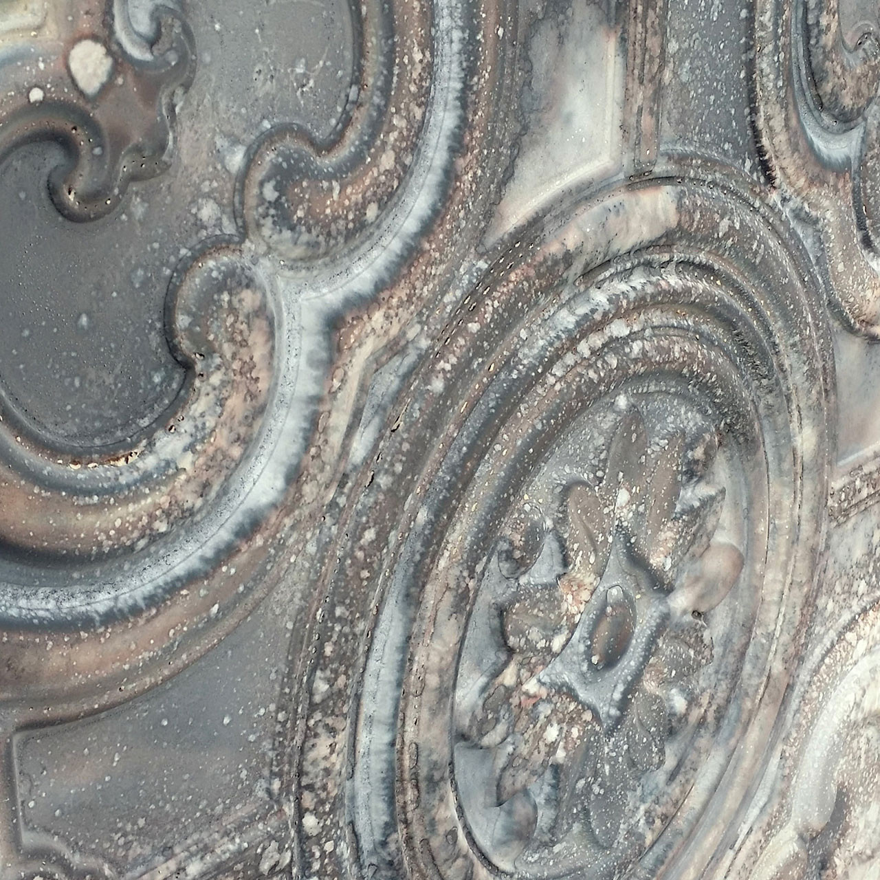 Classical Circles - Faux Tin Ceiling Tile - 24 in x 24 in - #DCT 50 ...